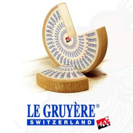 Gruyère ost - schweizisk